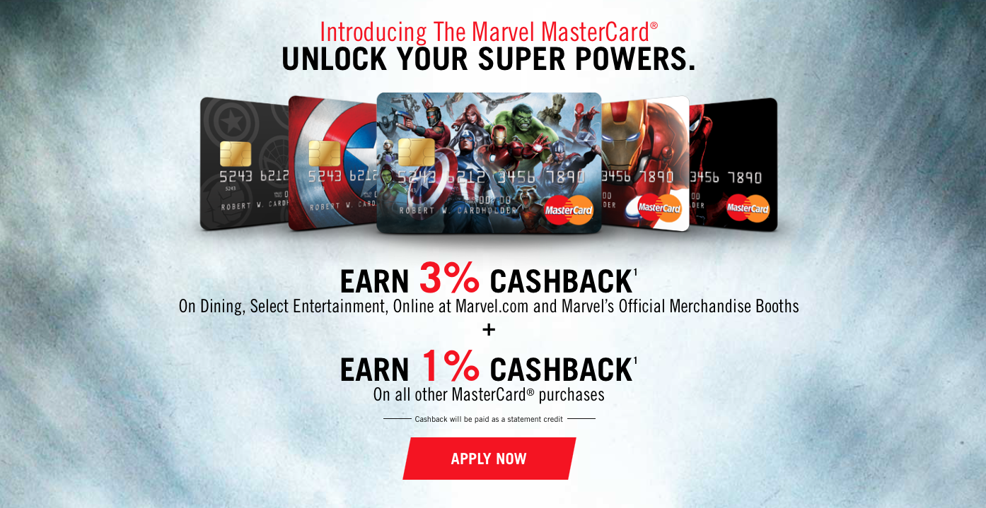 漫威迷的专属信用卡：Synchrony Marvel MasterCard 信用卡介绍 | 北美牧羊场