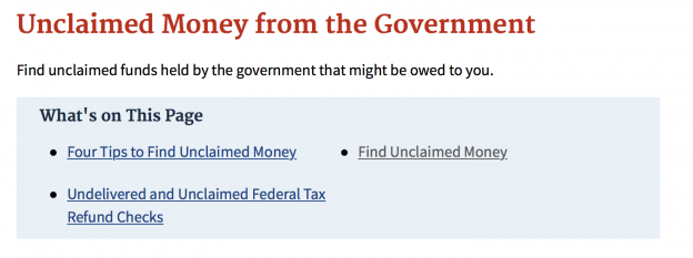 人人都可能有份！拿回属于我们自己的钱（Find Unclaimed Money） | 北美牧羊场