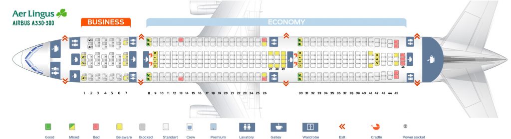 爱尔兰航空 Aer Lingus [EI] EWR-DUB 商务舱体验报告 | 北美牧羊场