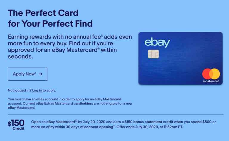 eBay MasterCard 信用卡介绍 【2020.7.20更新: $150开卡奖励】 | 北美牧羊场